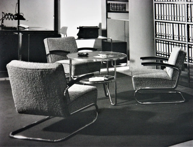 ERICH ANGENENDT INTERIEUR Foto Büro Mauser Sitzgruppe Vintage Industrie ...
