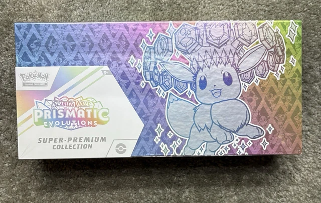 POKÉMON PRISMATIC EVOLUTIONS Super Premium Collection SPC Brand New ...