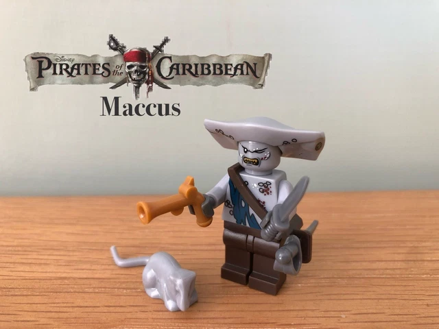 LEGO INSPIRED PIRATES of the Caribbean Maccus CUSTOM Minifigure. New! £ ...