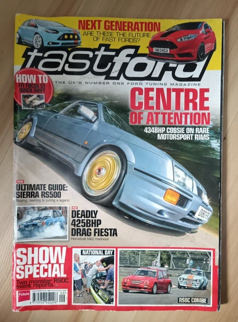 FAST FORD MAGAZINE - Issue 348 September 2014 GT Escort Fiesta Focus RS ...