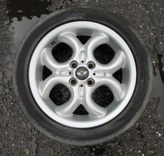 16& GENUINE MINI Circular Spoke R120 Alloy Wheel for R50 R52 R55 R56 ...