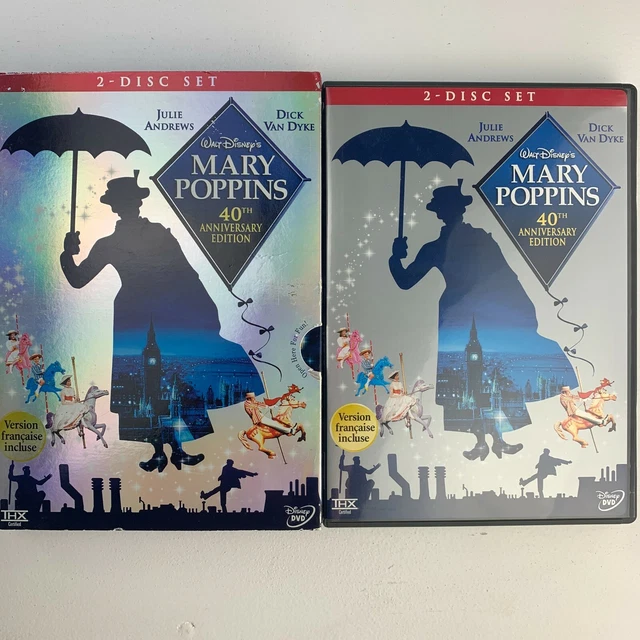 MARY POPPINS DISNEY (2 DVD Set, 40th Anniversary Edition) EUR 9,87 ...
