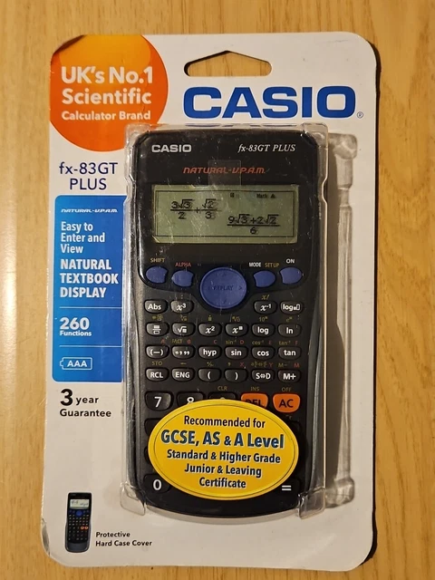 CASIO (FX-83GT PLUS) Scientific Calculator £25.67 - PicClick UK