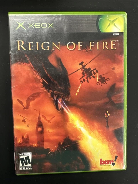 REIGN OF FIRE (Microsoft Xbox, 2002) £13.19 - PicClick UK