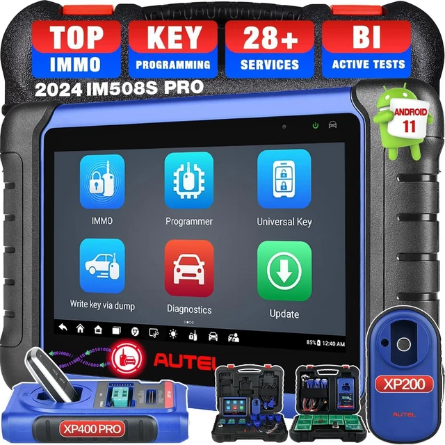 2024 AUTEL MAXIIM IM508S XP400 PRO IMMO Key Programming Tool Diagnostic ...
