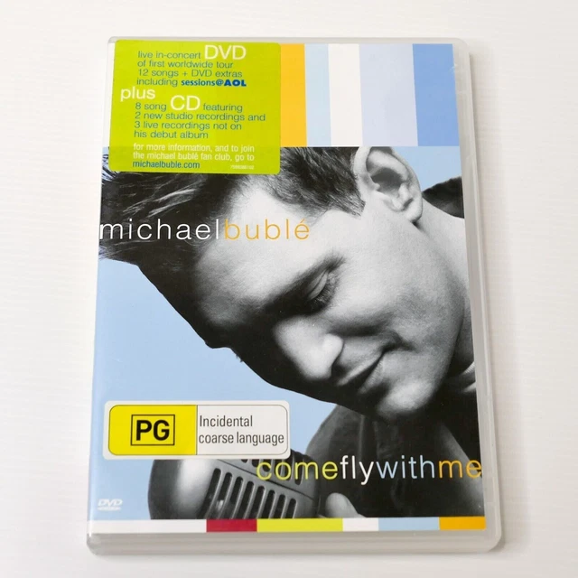 MICHAEL BUBLÉ - Come Fly With Me (Audio CD + Region 4 DVD) FAST! FREE ...