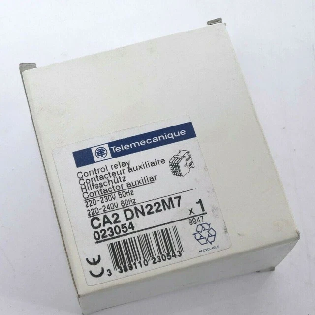 TELEMECANIQUE CA2DN22M7 220-230V auxiliary contactor original packaging ...