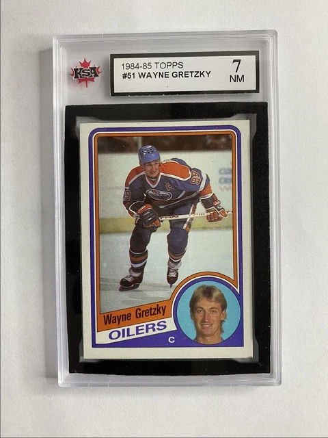 1984-85 TOPPS WAYNE Gretzky Edmonton Oilers #51 Ksa 7 Nm $11.50 - PicClick CA