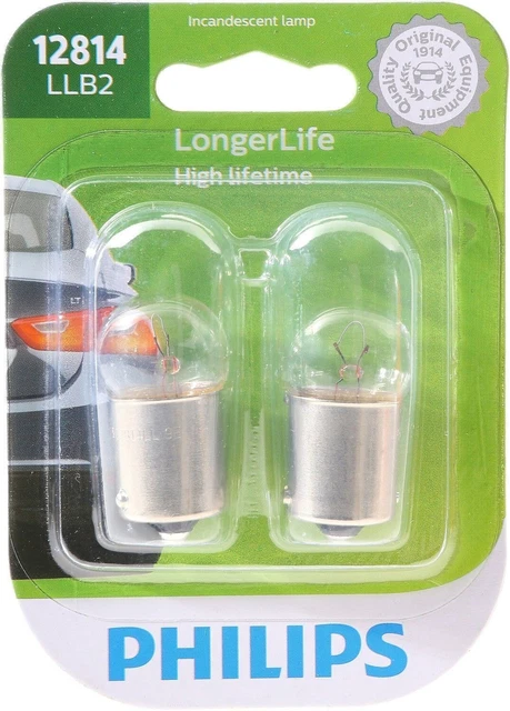PHILIPS LONGERLIFE 12814 10W Deux Ampoules Intérieur Dôme Léger ...