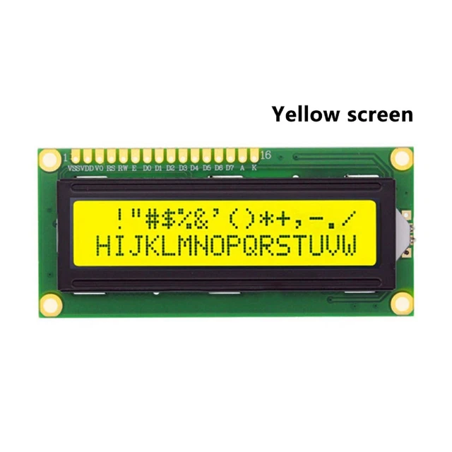 Lcd Module Screen Electrical 1602 Screen Backlight Source Multi