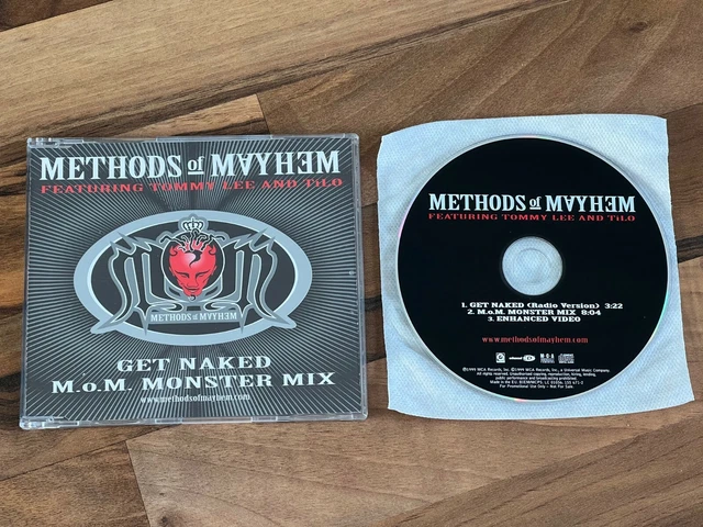 METHODS OF MAYHEM TOMMY LEE Get Naked 1999 EURO promo CD single $10.00 ...