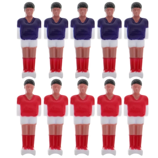 20PCS MINI FOOSBALL Table Players Foosball Man Replacement Figures ...