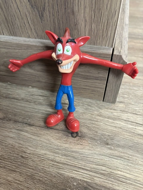 CRASH BANDICOOT 2001 Hardee’s Carl’s Jr Bendable Figure $10.00 - PicClick