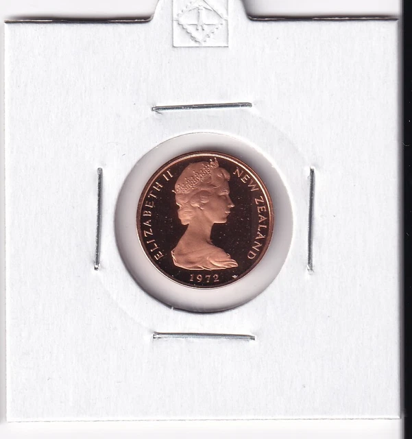 NEW ZEALAND PROOF: 1972 1 Cent Coin.. $4.00 - PicClick AU
