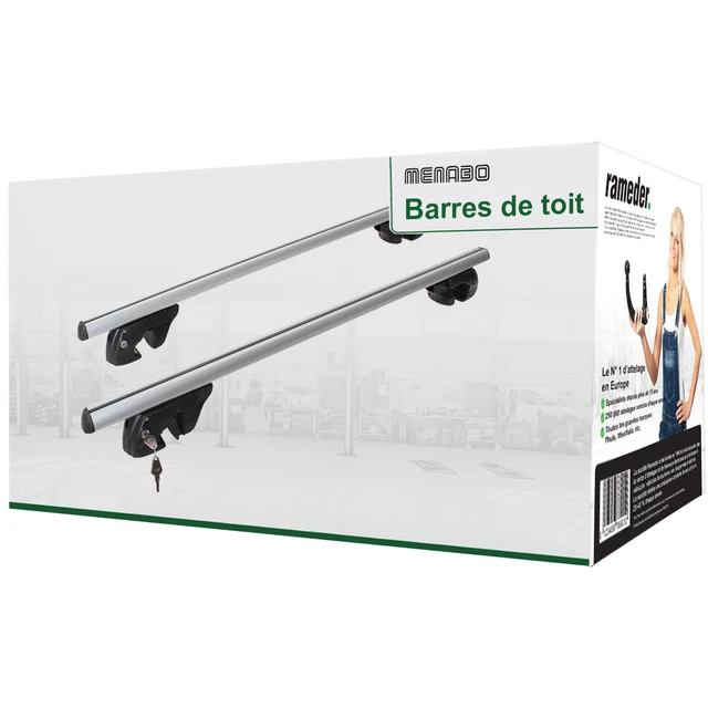 BARRES DE TOIT aluminium pour Toyota Corolla break type E12 Menabo Sherman EUR 66,00 - PicClick FR