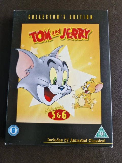 TOM & JERRY Collector's Edition Volumes 5 & 6 DVD Boxset Region 2 UK ...