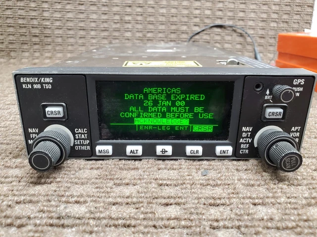 BENDIX KING KLN 90B GPS - With tray, no connector plug $1,248.44 ...