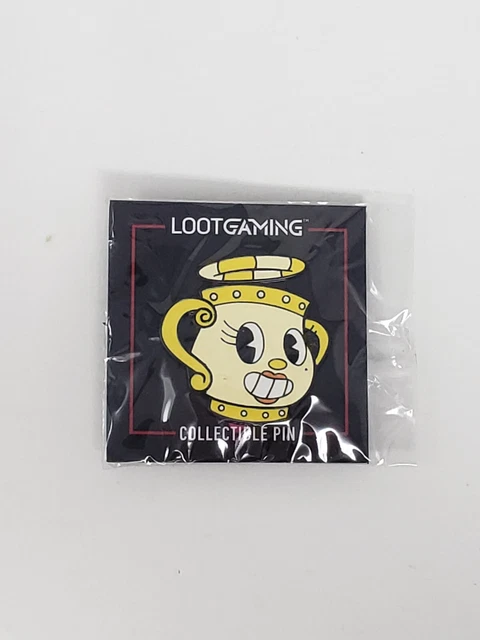 LOOT CRATE GAMING Cuphead Collectible Pin 2019 Exclusive $8.99 ...