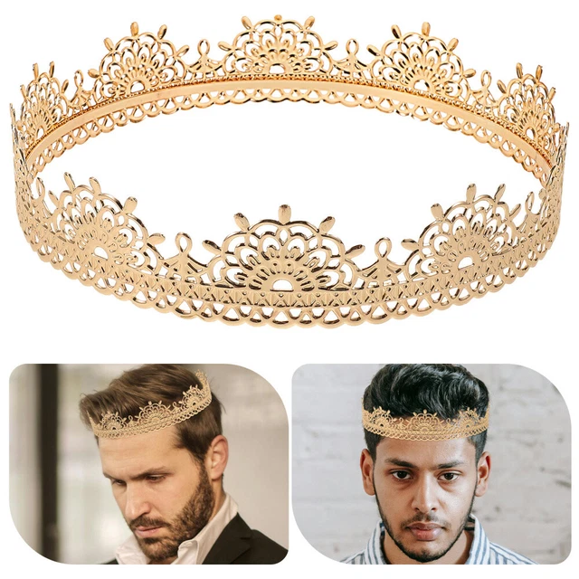 KING COSPLAY PROPS Crown for Birthday Performance Costume Accessory £7. ...