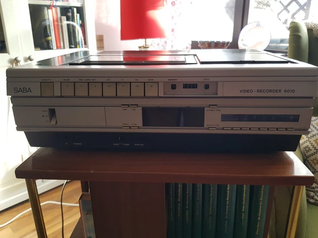 SABA VHS VIDEORECORDER 6010 (ca 1982?) Toploader EUR 110,00 - PicClick DE