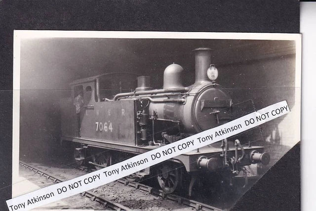 LNER - EX Great Eastern F6 Class 2-4-2T No. 7064 - Vintage Image ...