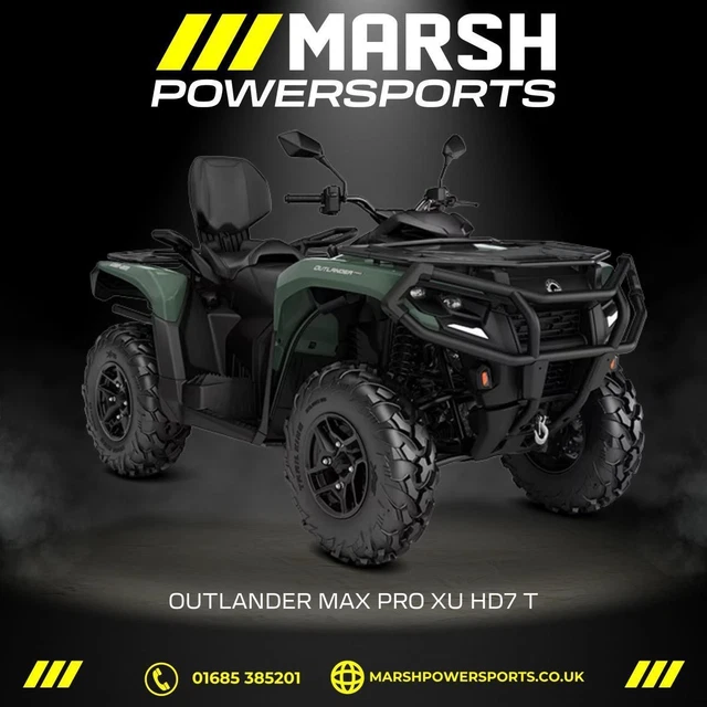 OUTLANDER MAX PRO XU HD7 T 2026 - Can-am Main Dealer - Reserve NOW! £ ...