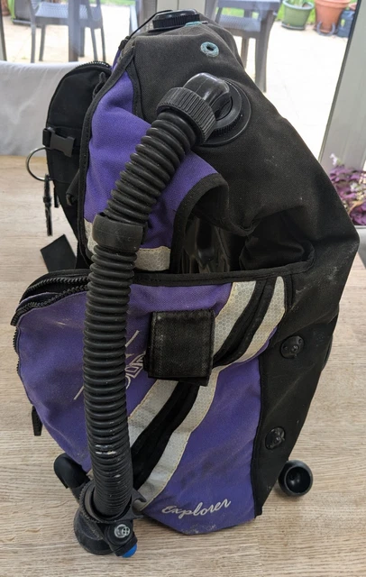 SCUBA DIVING STABILITY jacket AP Valves buddy explorer Purple size ...