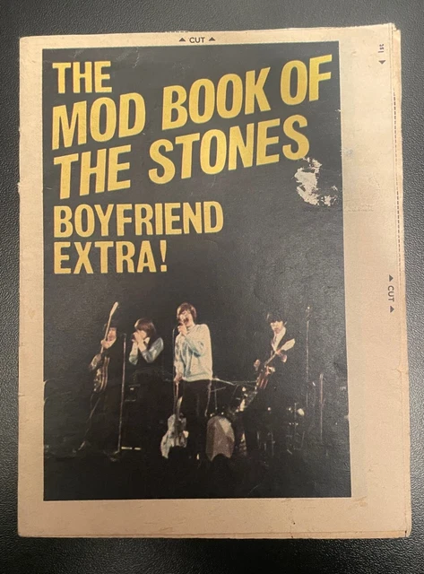 ROLLING STONES 1964 - The Mod Book Of The Stones - Boyfriend Extra! EUR ...