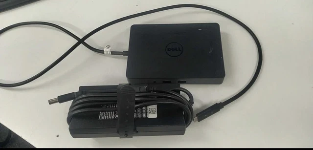 DELL ORIGINAL WD15/K17A 4K USB-C Universal Docking Station USB 3.0 130W ...