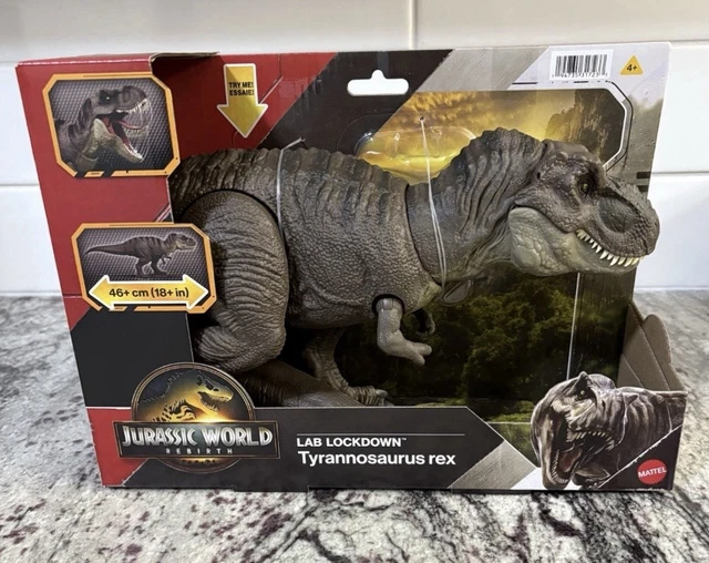 JURASSIC WORLD REBIRTH - Lab Lockdown Tyrannosaurus Rex ! EUR 49,99 ...