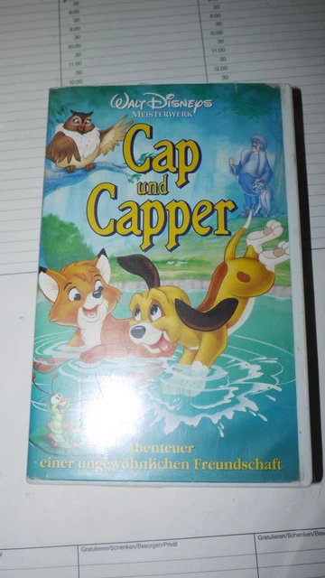 CAP UND CAPPER Walt Disney Meisterwerke VHS VIDEO Kassette EUR 1,00 ...