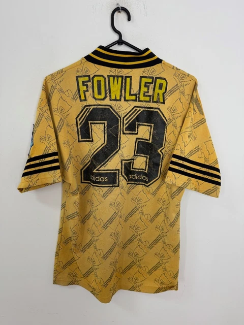 LIVERPOOL 1993/1996 AWAY Football Shirt #23 Fowler Adidas Vintage ...