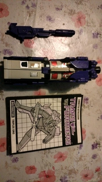 TRANSFORMERS G1 ASTROTRAIN Triplex 1 Decepticon 80 Japan Takara Triple ...