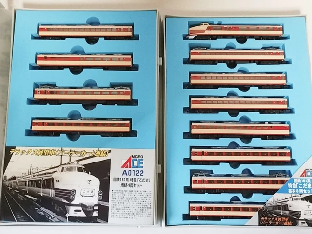 MICROACE A0121 JNR 151 Series Limited Express Kodama Basic 8-Car Set ...