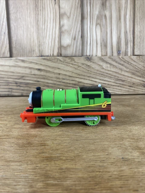 THOMAS THE TANK Engine Trackmaster Racing Percy By Mattel 2013 ...