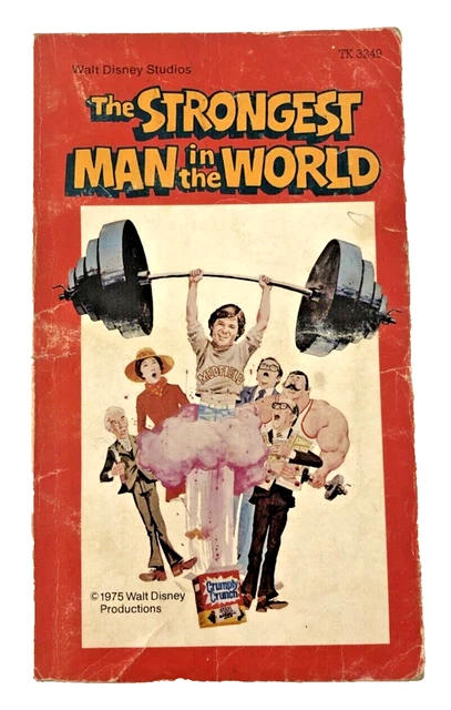 THE STRONGEST MAN in the World Walt Disney Productions PB 1st Printing ...