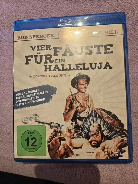 VIER FÄUSTE FÜR ein Halleluja (Bud Spencer, Terence Hill) - Blu Ray aus Sammlung EUR 1,00 ...