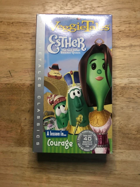 VEGGIETALES: ESTHER, THE Girl Who Became Queen (VHS, Classics Edition ...