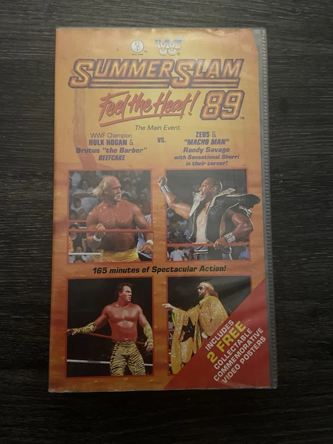WWF WWE SUMMERSLAM '89 1989 Wrestling VHS PAL Video Tape (3) £4.99 ...