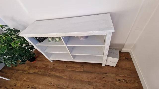 IKEA BRUSALI TV Bench/TV Unit/ TV Stand in White. Perfect conditions ...