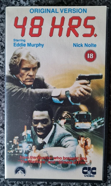 48 HOURS VHS Eddie Murphy £1.00 - PicClick UK