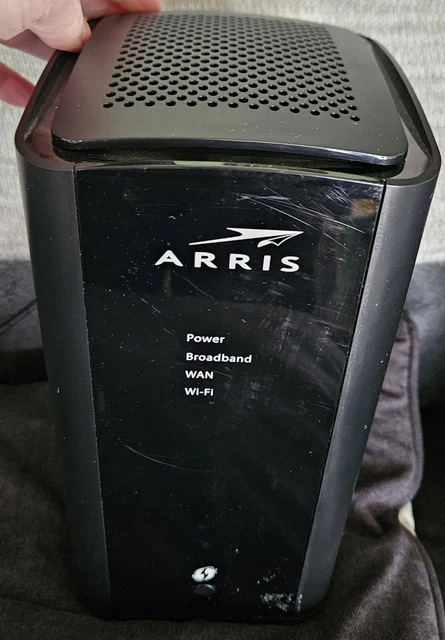 ARRIS WIRELESS ROUTER Model # NVG558HX never used includes wifi pass ...