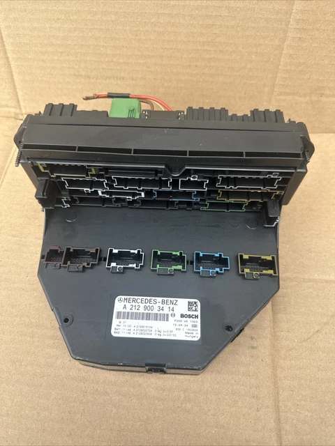 MERCEDES C, E Class W204 W212 Front SAM Fuse Box Control Unit ...