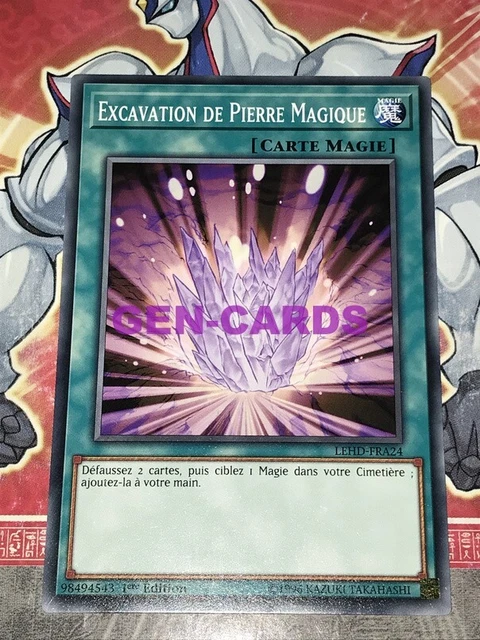 CARTE YU GI OH EXCAVATION DE PIERRE MAGIQUE SDDC-FR030 x 3 EUR 1,00 - PicClick FR
