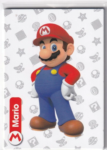 PANINI SUPER MARIO Trading Carte Mappa No. 1 Mario EUR 1,00 - PicClick IT