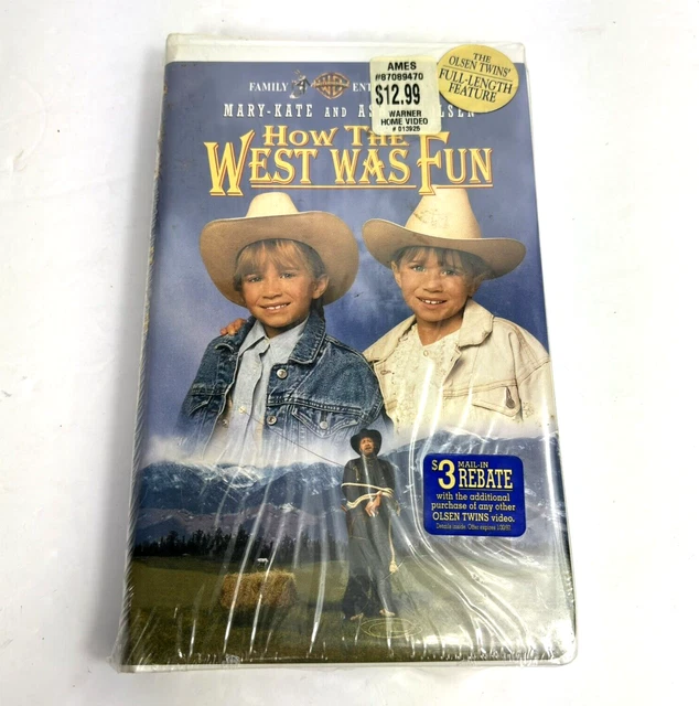 NEW SEALED CLAMSHELL Mary-Kate Ashley Olsen Twins How the West Was Fun ...