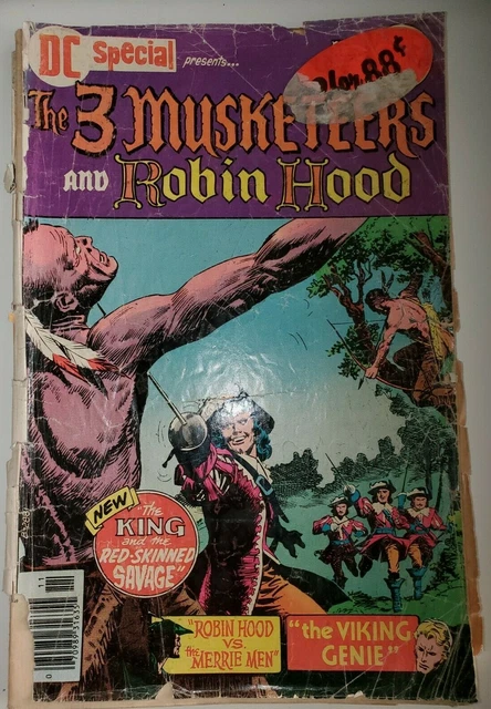 DC SPECIAL THE 3 Musketeers and Robin Hood #24 DC Comics Oct/Nov 1976 ...