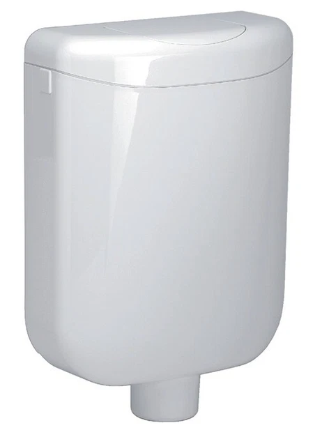 PAGETTE ECOLUX SPÜLKASTEN 6 Liter Start-Stop schwitzwassergedämmt weiß ...