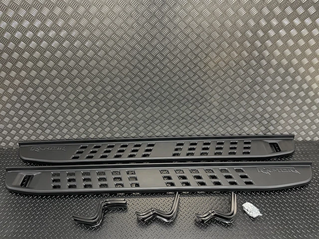 FORD RANGER RAPTOR Side Steps Running Boards Raptor Style T6 T7 2012 ...