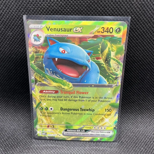 VENUSAUR EX 003/165 - Scarlet&Violet 151 Pokemon TCG - Near Mint EUR 6 ...